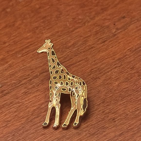 Jewelry | Giraffe Pin Nwot Cloisonn Style See Measurements In Pics ...